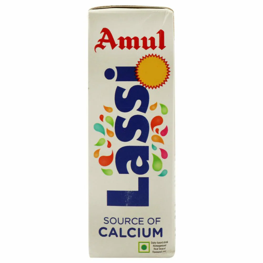 Amul Lassi 200 ml (Tetra Pak) - greendelivary