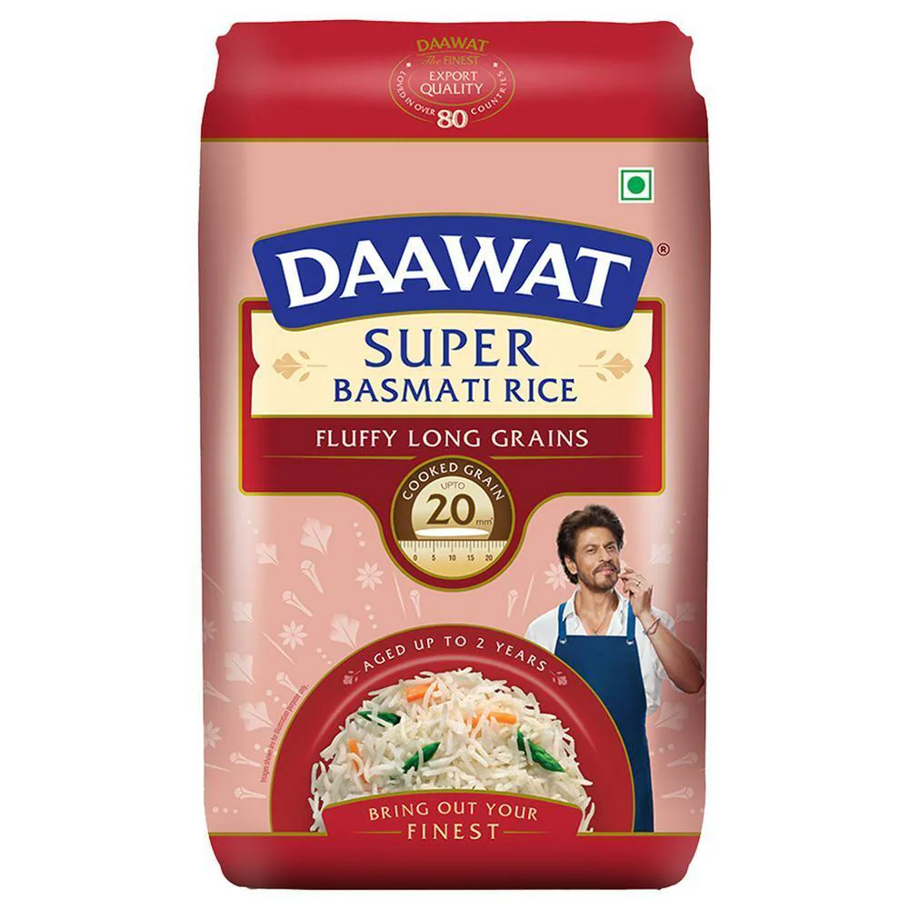 Daawat Super Basmati Rice 1 kg - greendelivary